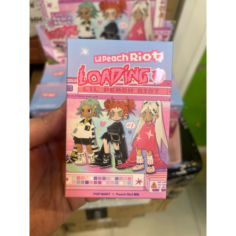 (แบบสุ่ม) Lil Peach Riot：Loading! Series | Shopee Thailand