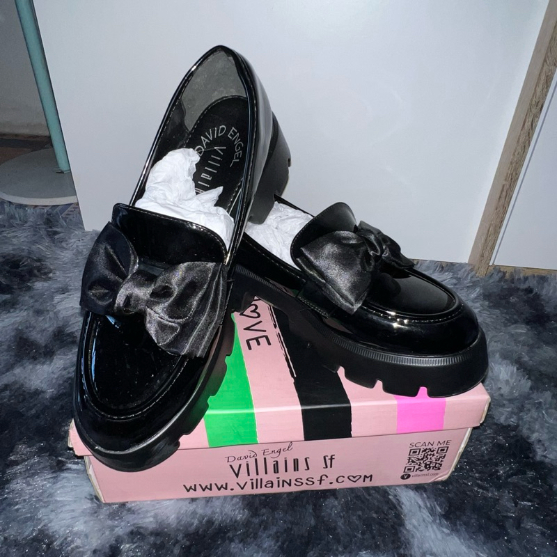 ส่งต่อ รองเท้าโลฟเฟอร์ Villains SF COMFY Platform Loafer | Shopee Thailand