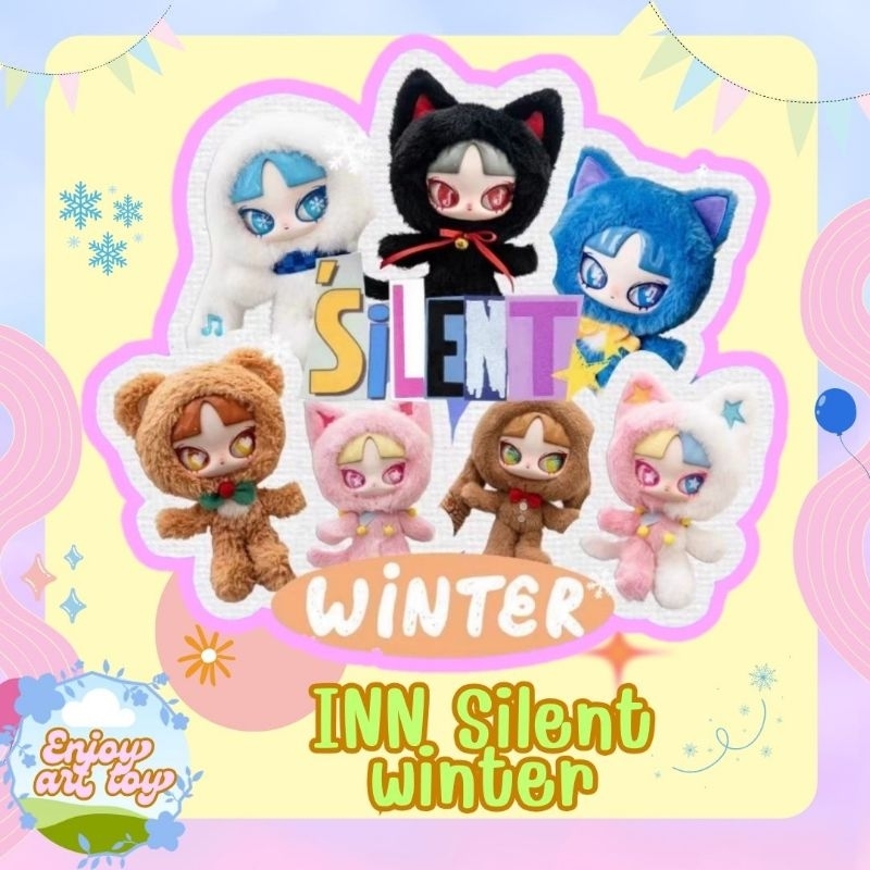 ☘️(กดโค้ดคุ้มลด 20%) พร้อมส่ง INN Silent winter พวงกุญแจ เลือกตัว/สุ่ม ...