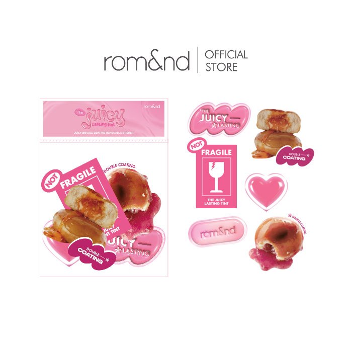 [rom&nd official] rom&nd JUICY DOUBLE COATING REMOVABLE STICKER / Non ...