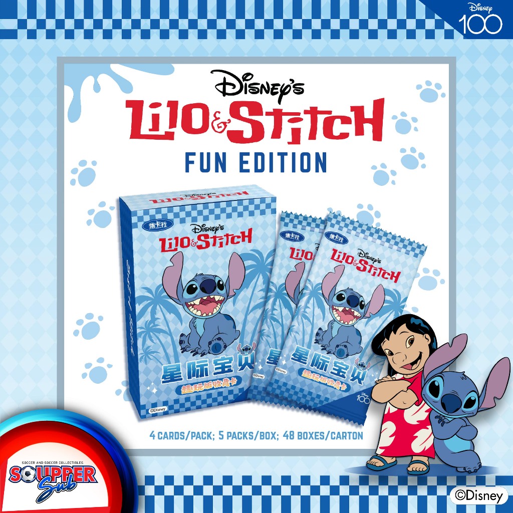 [พร้อมส่ง] [ลิขสิทธิ์] Lilo&Stitch fun edition trading cards BOX ...