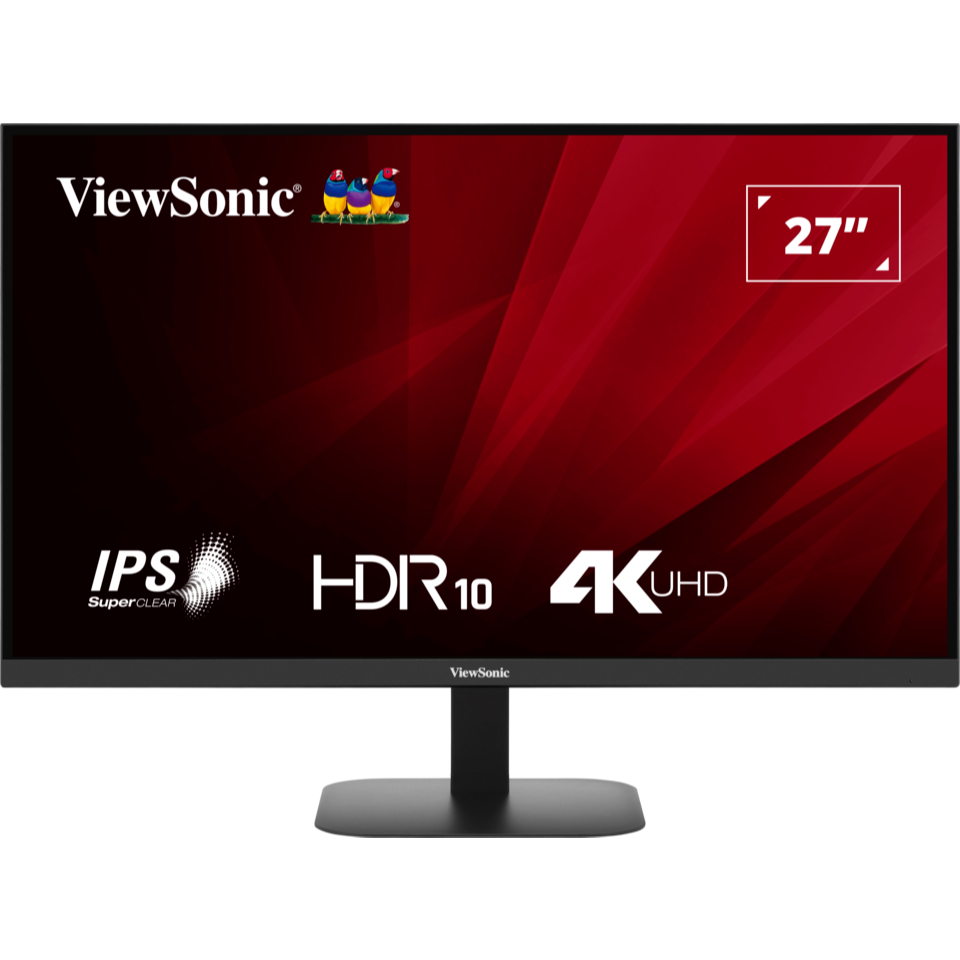 [ผ่อน0%] ViewSonic VA2708-4K-MHD 27” IPS 4K UHD Monitor with Built in ...