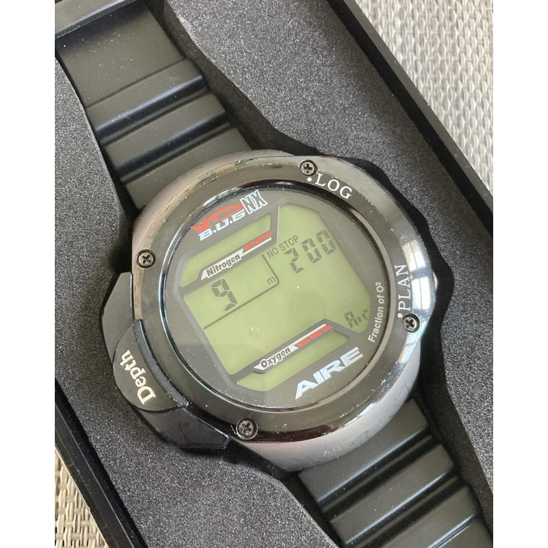 นาฬิกาดำน้ำวัดความลึกแบรนดัง Scubapro B.U.G. NX Aire Digital Depth ...