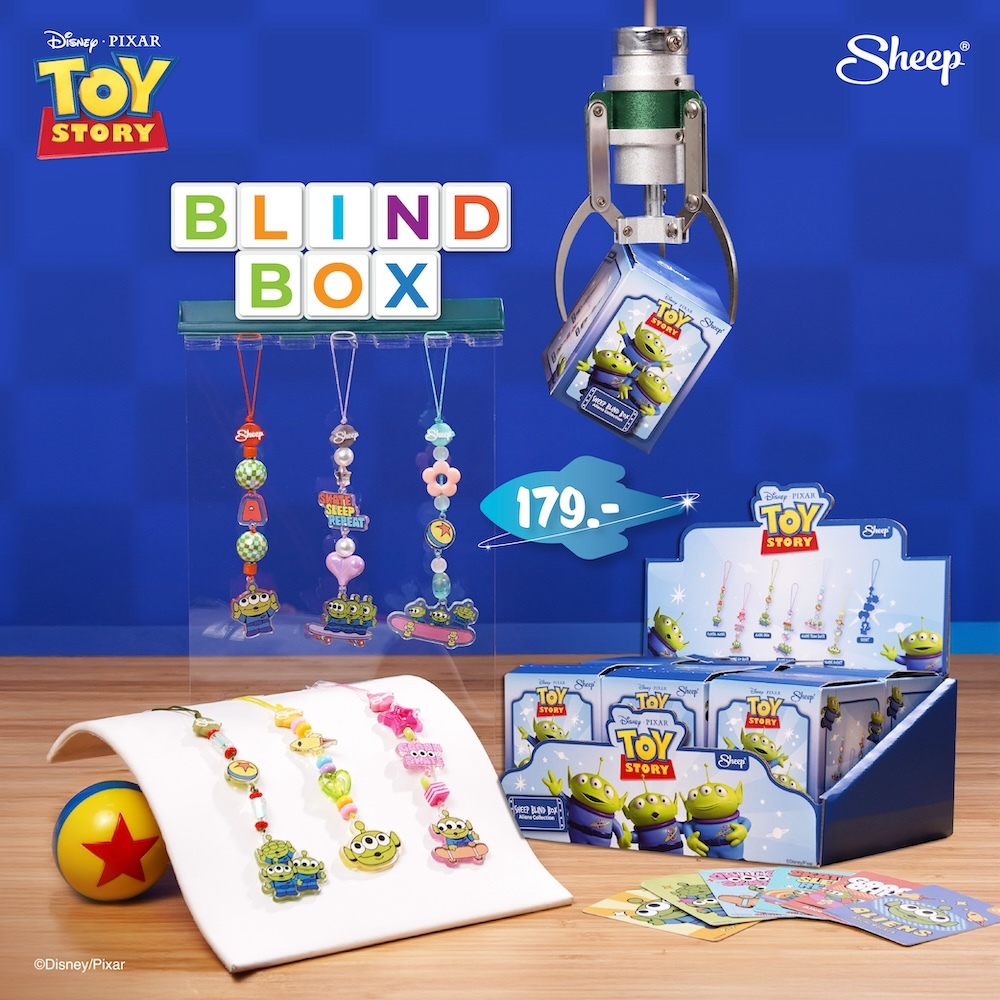 [กล่องสุ่ม charm aliens] Sheep Blind Box Phone Charm Aliens Collection ...