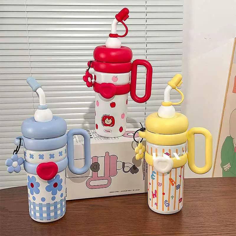 แก้วน้ำเก็บอุณหภูมิ เก็บได้ทั้งร้อนและเย็น มีหลอด สีสวยทุกใบ ขนาด930ml สแตนเลส316 มี 3 สี ราคา ...