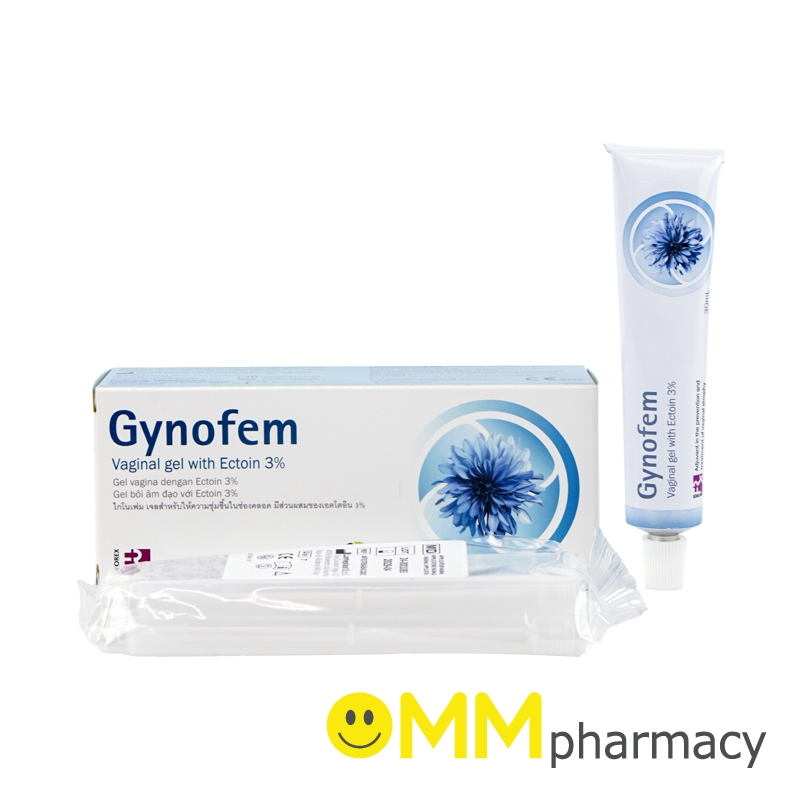GYNOFEM VAGINAL GEL WITH ECTOIN 3% 30ML. | Shopee Thailand
