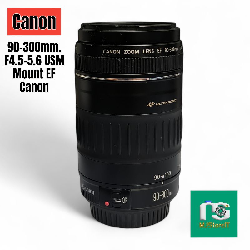 Canon EF 90-300mm F4.5-5.6 USM Mount EF Canon (สภาพ 80-90%) | Shopee ...