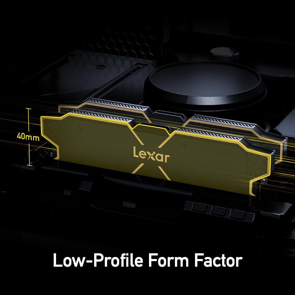 Lexar THOR OC Black DDR5 6000 U-DIMM 16GBX2 Dual pack Ram For PC ...