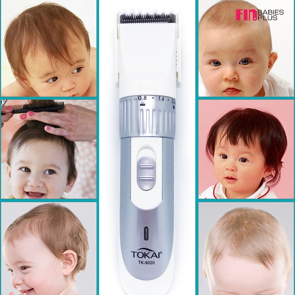 TOKAI ปัตตาเลี่ยนตัดผมเด็กเล็ก ทารกไร้สาย TK-9020 ขนาดกระทัดรัด น้ำหนักเบา ใบมีดอัลลอยด์ไททา ...