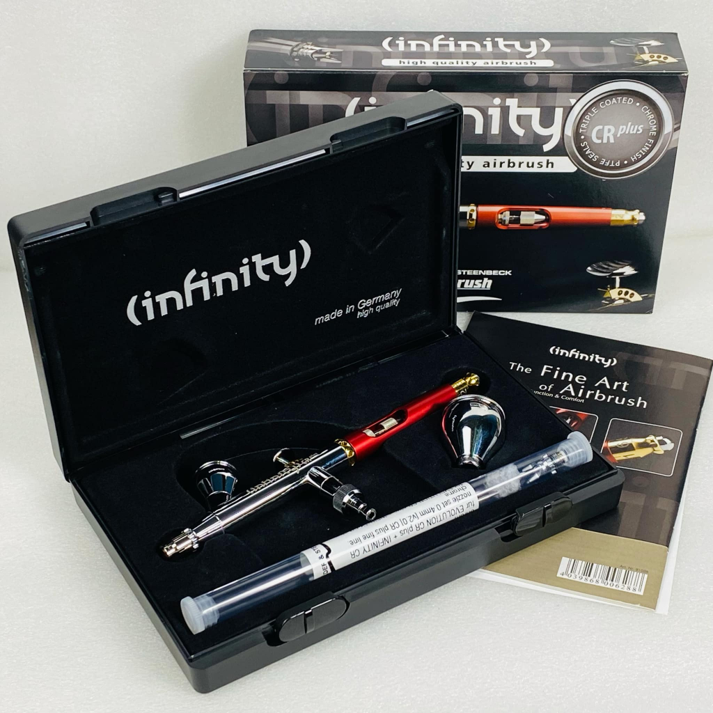 แอร์บรัช Airbrush Harder & Steenbeck รุ่น Infinity CR plus ขนาดหัว 0.2 กับ 0.4 mm ประกันของร้าน ...