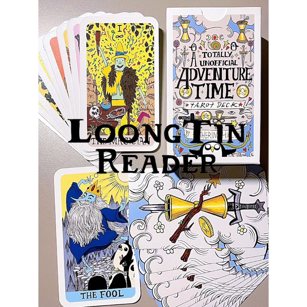 A Totally Unofficial Adventure Time Tarot Deck โปรดอ่านรายละเอียดก่อน ...