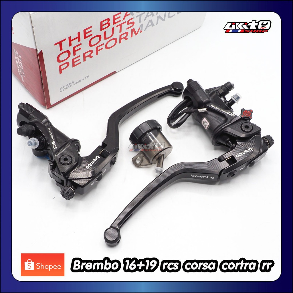 Brembo Set Corsa RR ซ้าย+ขวา พร้อมกระปุกชา (แท้100%) | Shopee Thailand