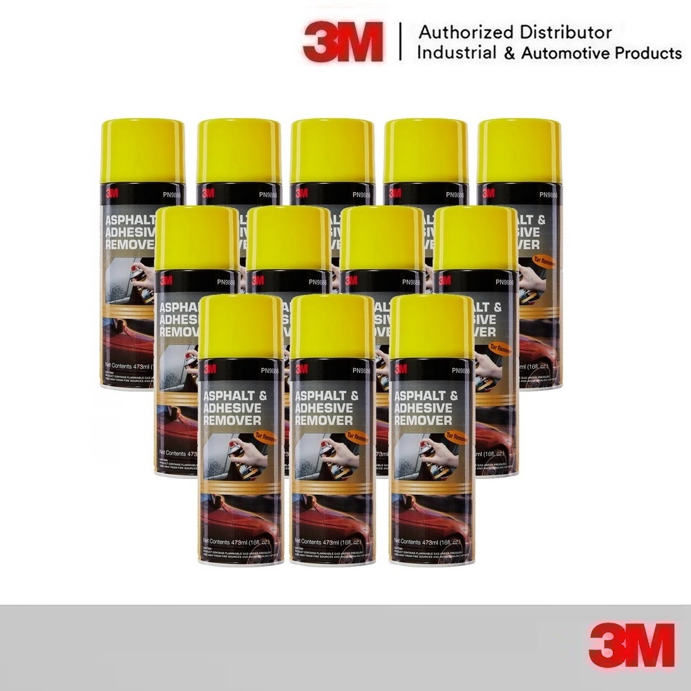 12x 3M Asphalt & Adhesive Remover PN 09886 น้ำยาลบคราบยางมะตอย คราบกาว ...