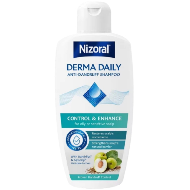 Nizoral derma daily shampoo for oily & sensitive scalp 200 ml แชมพูขจัดรังแค ไนโซรัล | Shopee ...