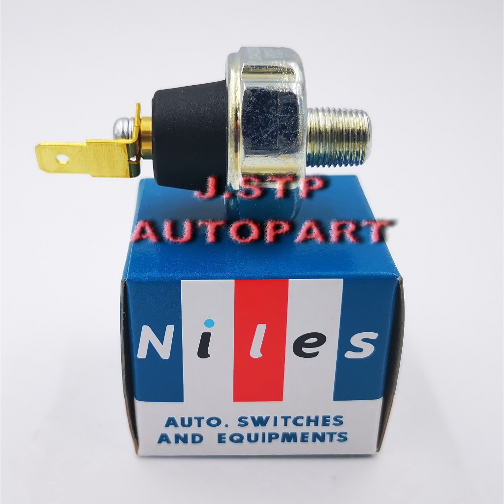 สวิทช์น้ำมันเครื่อง Oil Pressure Switch หัวเสียบแบน NILES | Shopee Thailand