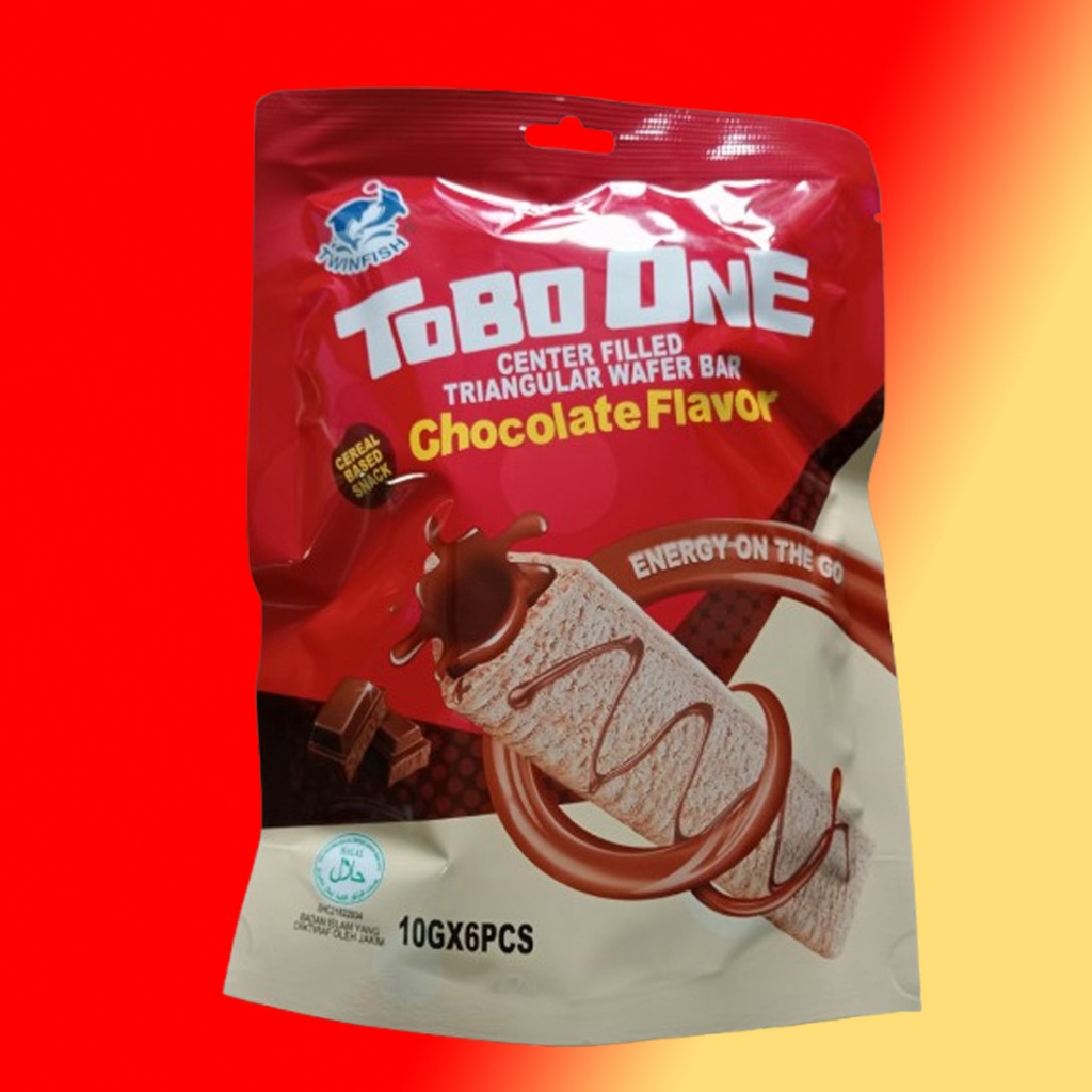Tobo one: ขนมเวเฟอร์สามเหลี่ยม สินค้ามาเลเซีย ผลิตภัณฑ์ฮาลาล อิสลามทาน ...