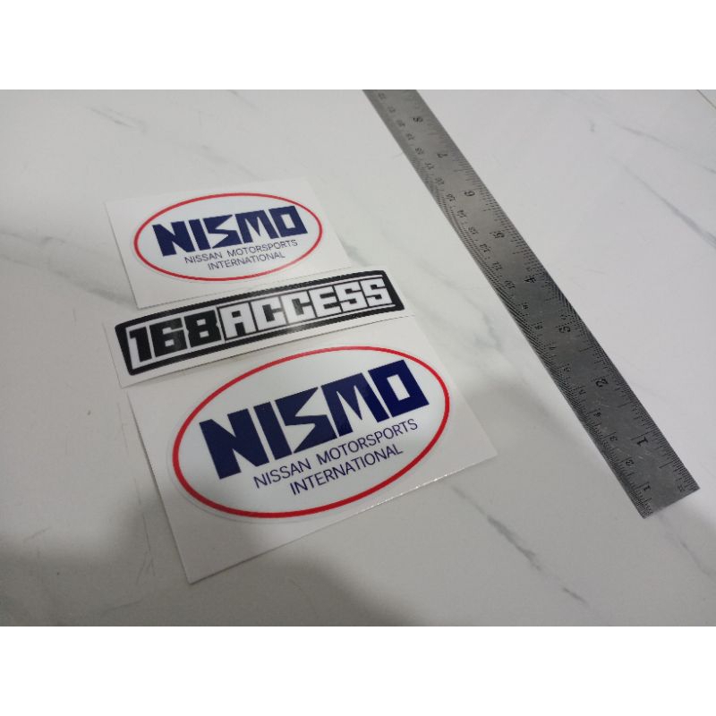 สติ๊กเกอร์ Nismo Sticker Nissan Japan Racing Car Style (มีให้เลือก 2 ...