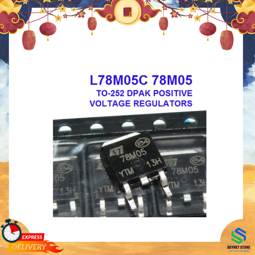 (5ชิ้น) L78M05 Positive Voltage Regulator 5V/500mA | Shopee Thailand