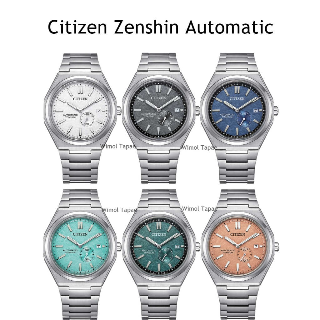 นาฬิกา Citizen Zenshin Automatic Super Titanium 40.5mm Sapphire Crystal ...