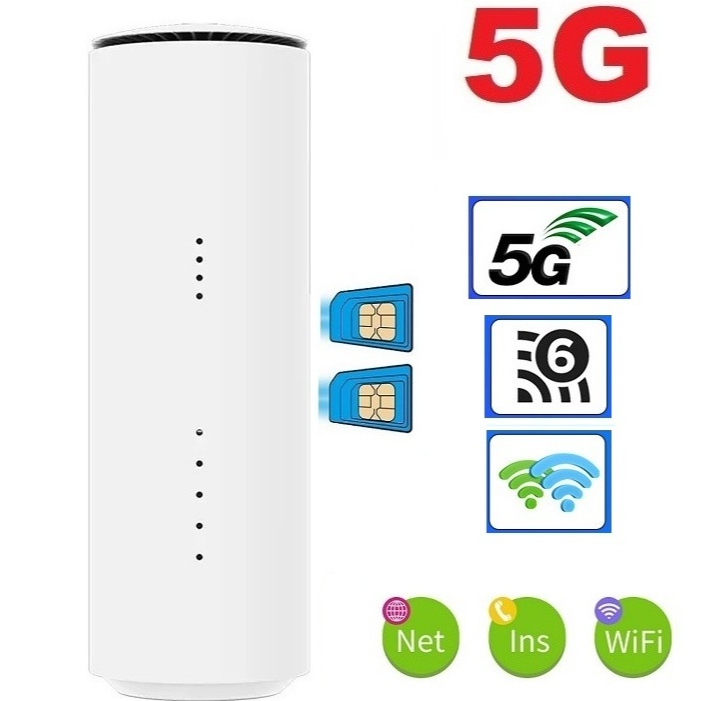 5G Router 2 SIM + Voic Cell With RJ11 Home High-Performance | Shopee ...