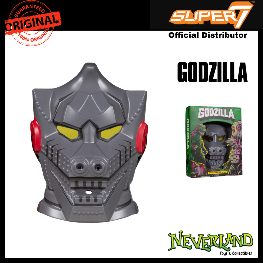 Super7 Godzilla Mechagodzilla (Grey) Mask | Shopee Thailand