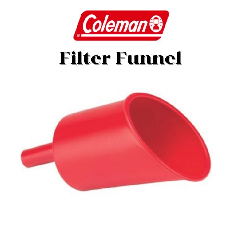 Coleman Filter Funnel กรวยเติมนำ้มันโคลแมนของแท้ แบบมีไส้กรอง | Shopee ...