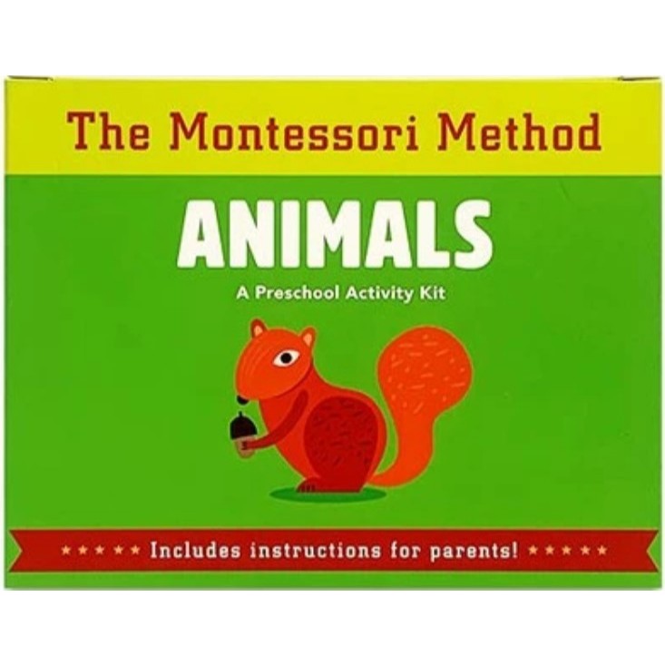 BBW หนังสือ The Montessori Method : Animals Kit ISBN: 9788854414273 ...