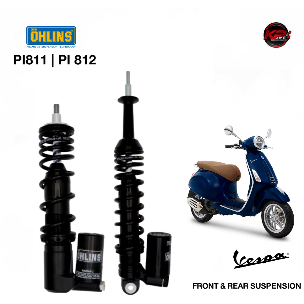 โช๊คอัพ OHLINS PI 811 PI 812 FOR VESPA Vespa Primavera 150 / sprint 150 ...