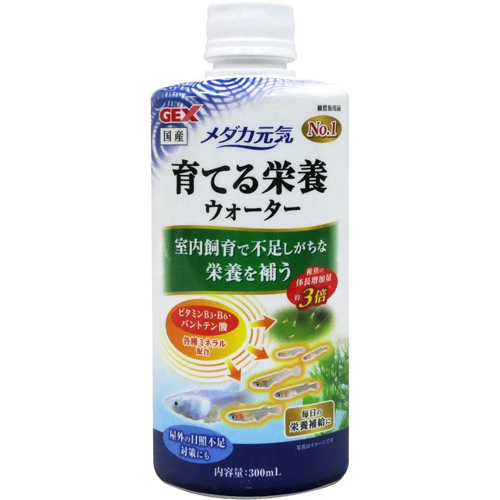 [ MEDAKA HOUSE ] GEX Medaka วิตามินและอาหารเสริมสำหรับเมดากะโดยเฉพาะ ขนาด 300 ml | Shopee Thailand