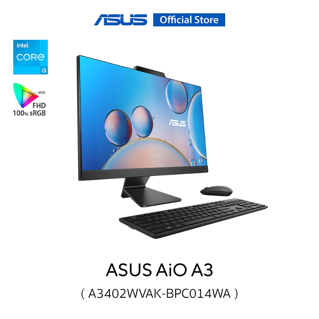 ASUS AiO A3 (A3402WVAK-BPC014WA) 23.8'' FHD, i3-1315U, 8GB, 512GB SSD ...