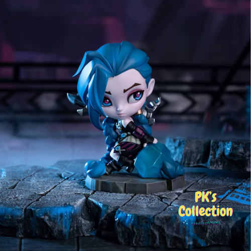 โมเดลฟิกเกอร์ Jinx Arcane League of Legends LOL ขนาด10 cm. ลิขสิทธิ์ ...