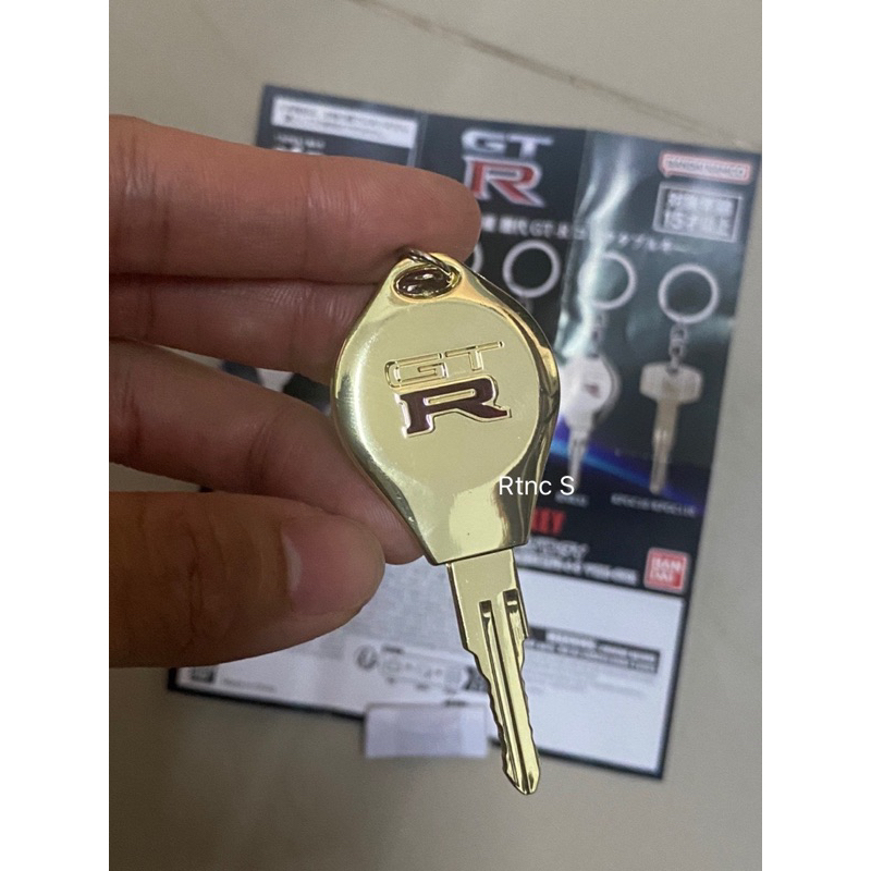 (ทักแชทลดพิเศษ) กุญแจ รถ นิสสัน จีทีอาร์ Nissan GT-R Bandai ของแท้ GT-R ...