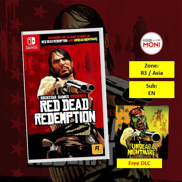 Red Dead Redemption and Undead nightmare (Asia) (EN) Nintendo Switch ...