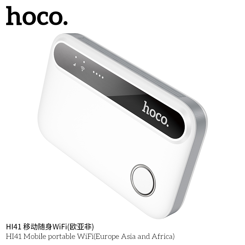 มินิพ็อกเก็ตWifi อินเตอร์เน็ตไร้สายแบบพกพา ความจุ 2100mAh WiFi 6 4G 150Mbps HOCO HI41 | Shopee ...
