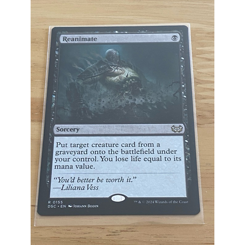 [MTG][OTP][DSC] Reanimate การ์ดแท้ Magic The Gathering | Shopee Thailand
