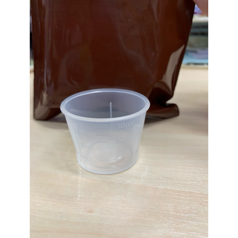 ถ้วยตวงพลาสติกใส ขนาด 30 ml. measuring cup (มีขนาดเดียว) | Shopee Thailand