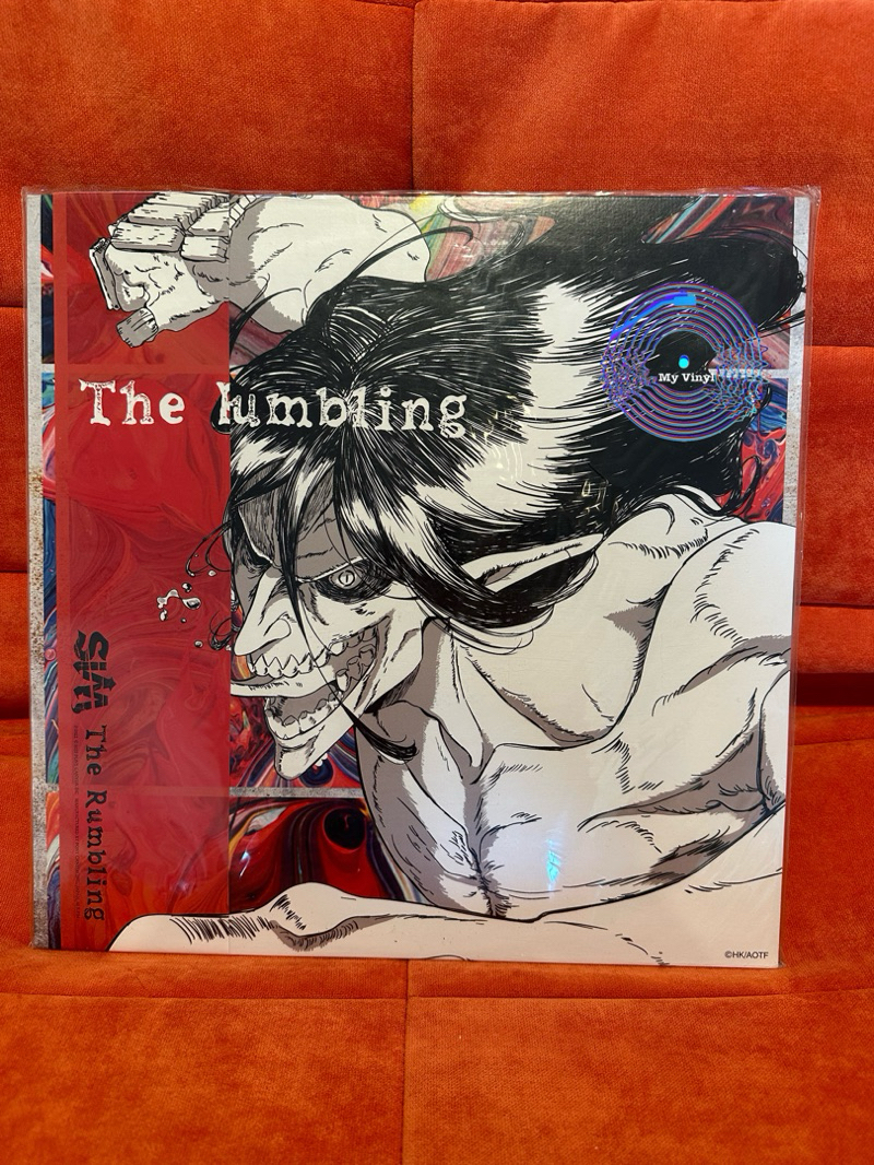 [แผ่นเสียง Black 1LP] The Rumbling Limited Edition Analog Vinyl Record ...