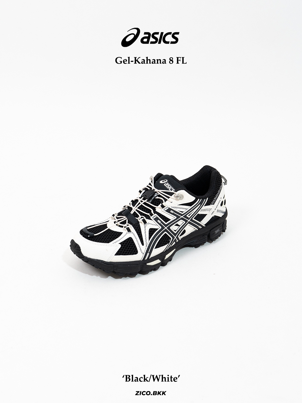 Asics Gel-Kahana 8 FL (1011B828-001) | Shopee Thailand
