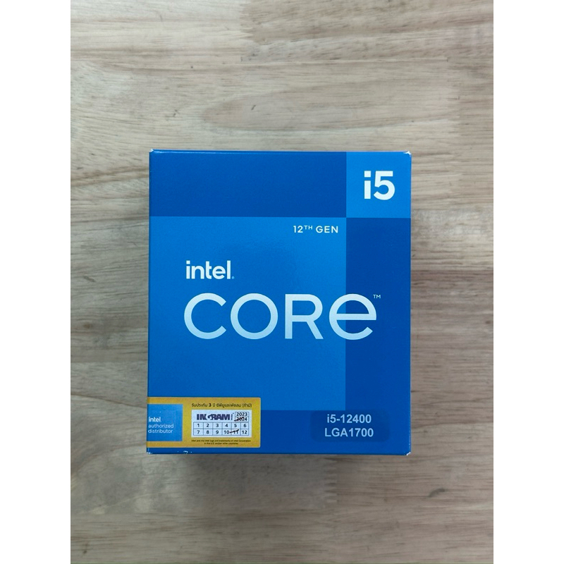 CPU INTEL CORE i5 12400-12400F 4.40GHZ มีประกัน | Shopee Thailand