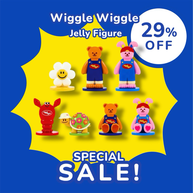 ขายดี Wiggle Wiggle Jelly Figure ตุ๊กตาเจลลี่น่ารัก มีฐานตั้ง เนื้อ ...