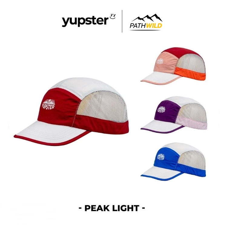 ํYupster Duckbill Cap รุ่น PEAK LIGHT 24 หมวกวิ่ง 4 สี ระบายอากาศดี ผ้า ...