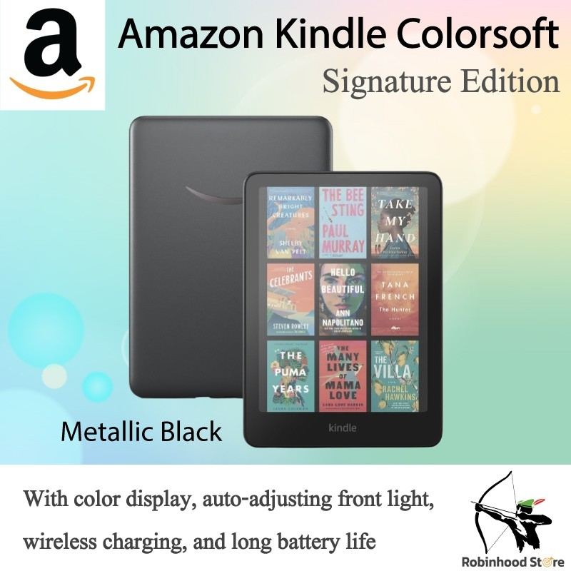 KINDLE colorsoft 2024 จอสี ใหม่ล่าสุดจาก Kindle | Shopee Thailand