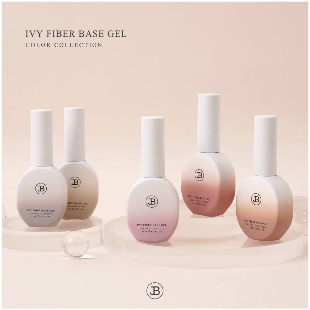 JinB🇰🇷IVY Fiber Base gel 11ml. ตัวเลือก 6สี เบสเจลผสมเส้นไย มีสีในตัว ของแท้จากเกาหลี🇰🇷 | Shopee ...