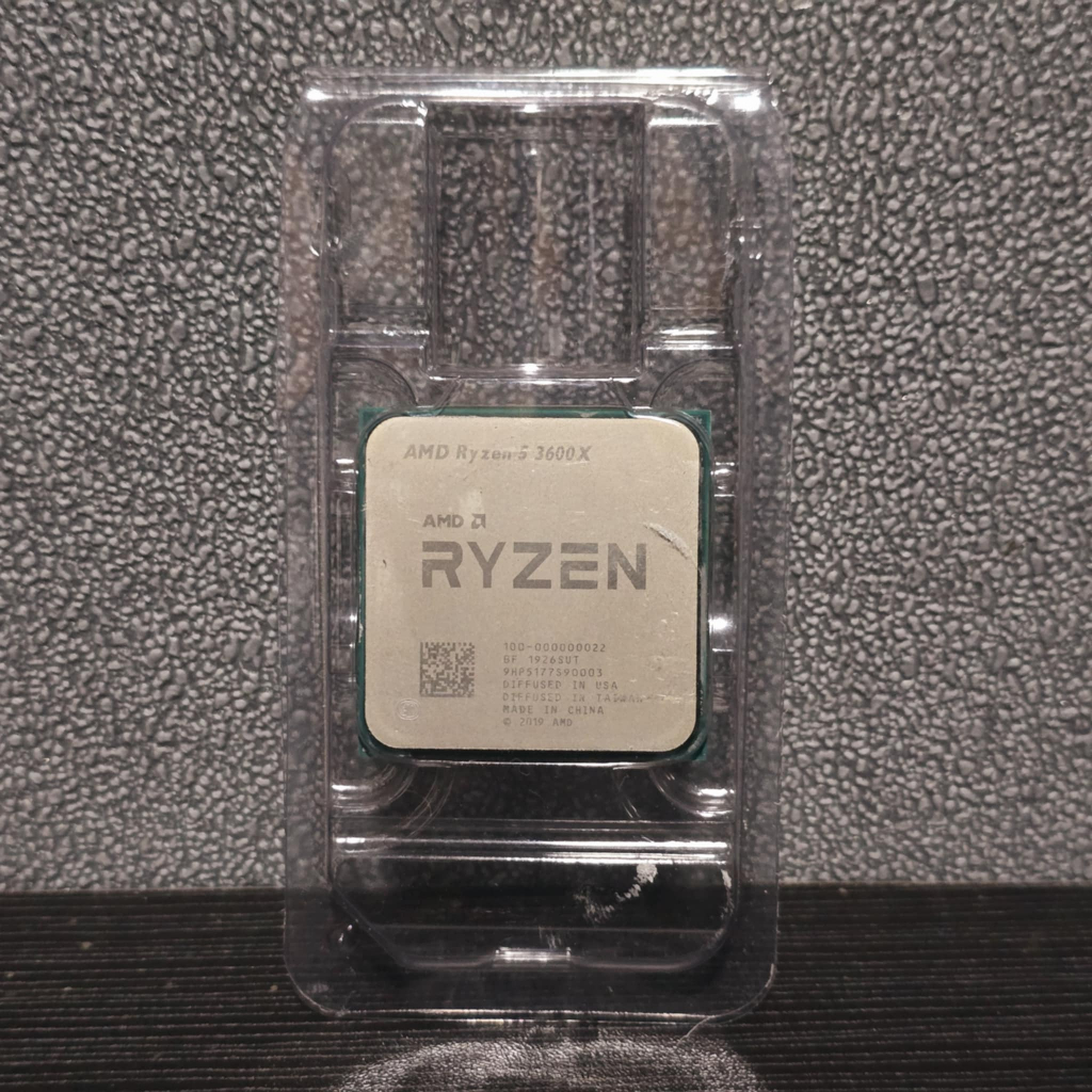 CPU AMD RYZEN 5 3600X 6C/12T ( AM4) (มีแค่ตัว CPU ไม่มีพัดลม ไม่มีกล่อง ...
