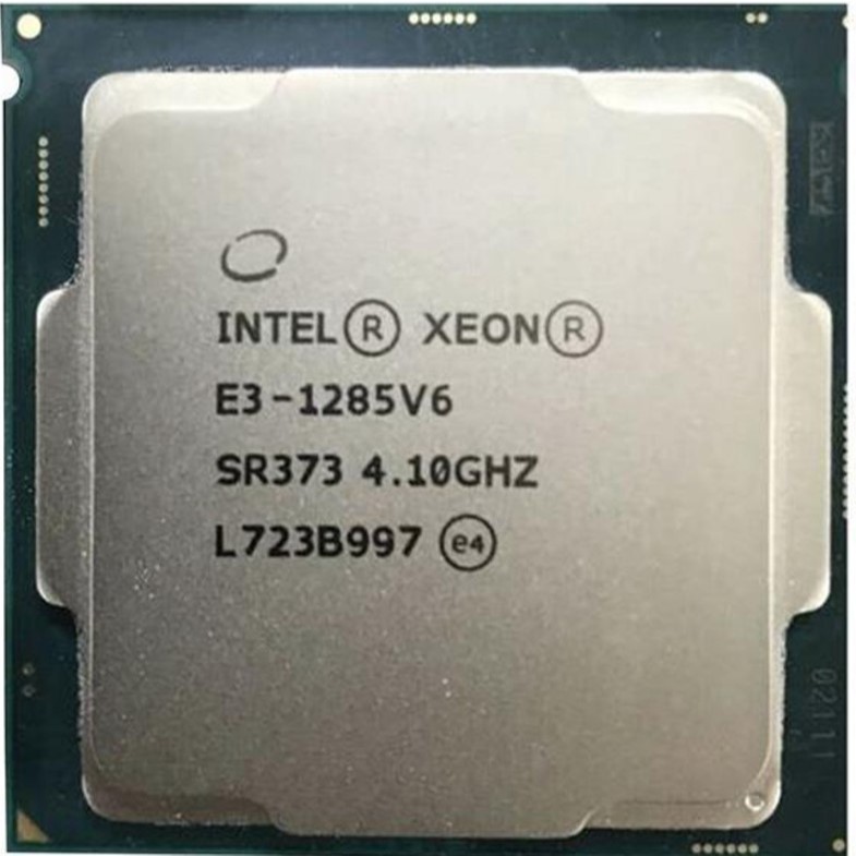 CPU Intel XEON E3-1285 v6 4.1GHz Turbo 4.5GHz 4 Core 8 Thread Socket 1151 E3-1285v6 TPD 79W ...