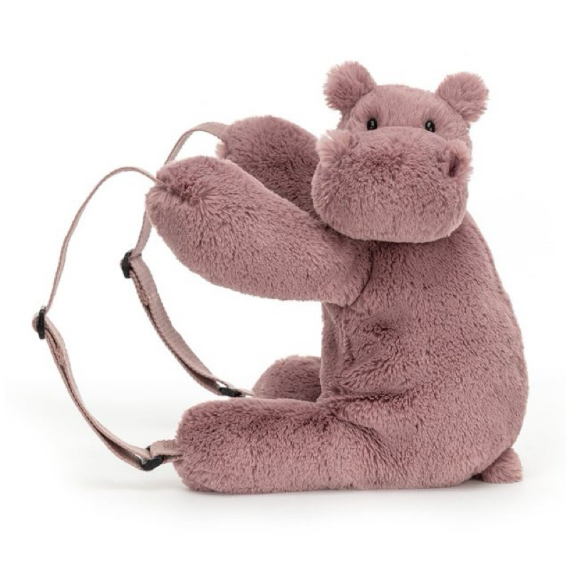 Jellycat Huggady Hippo Backpack กระเป๋าสะพายฮิปโป | Shopee Thailand