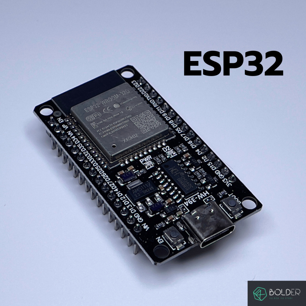 บอร์ด ESP32 WROOM 30 Pin Type-C พร้อม Wi-Fi + Bluetooth รุ่น CH340C ...