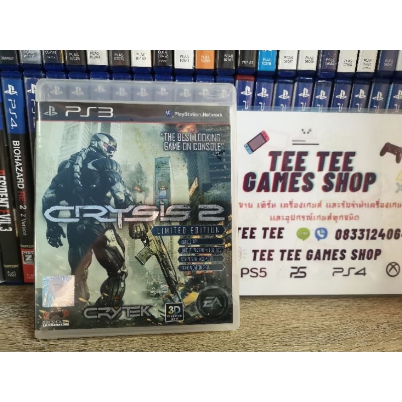 Crysis 2 limited edition ps3 แผ่น มือสอง ภาษาอังกฤษ โซน 3 | Shopee Thailand