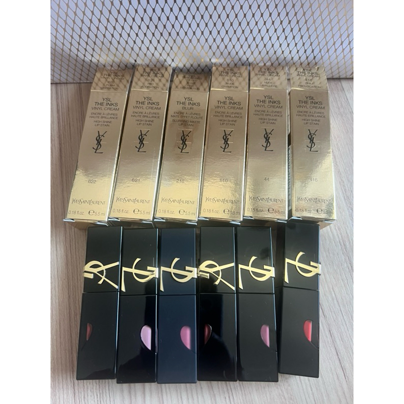 YSL THE INKS VINYL CREAM LIPSTICKแท้ ป้ายไทย | Shopee Thailand
