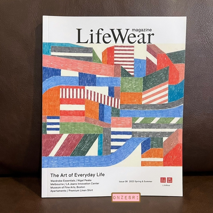 นิตยสาร Lifewear Magazine - Uniqlo Issue 08 - 2023 Spring & Summer (The ...